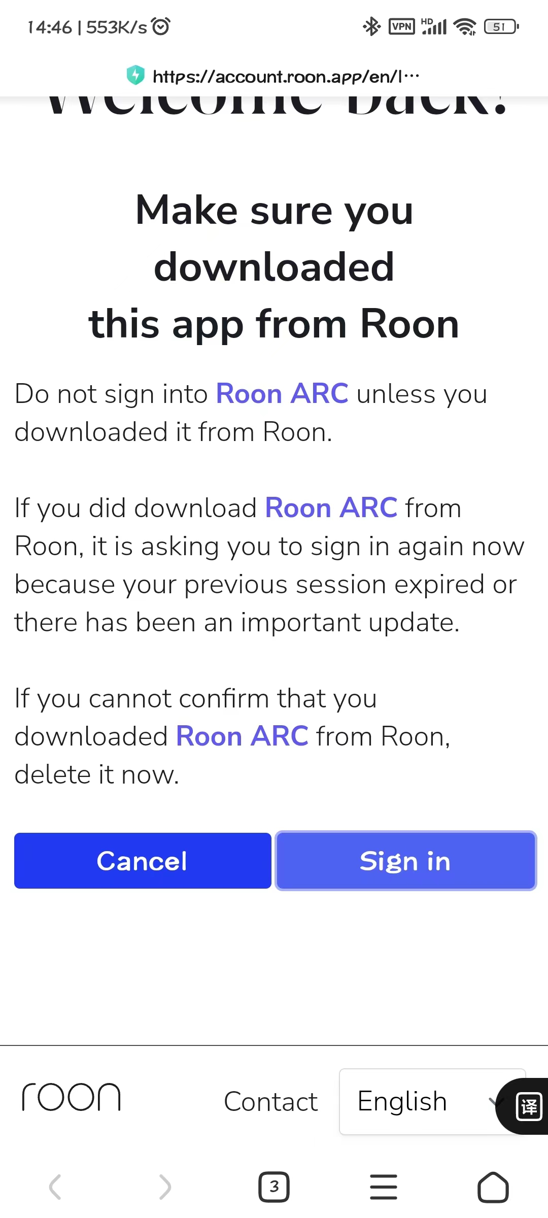 Unable To Sign In To Roon Arc On Windows Pc Ref Pkl9hp Support Roon Labs Community