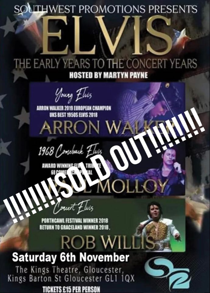 Elvis – The Early Years To The Concert Years – SOLD OUT – Kings Theatre ...