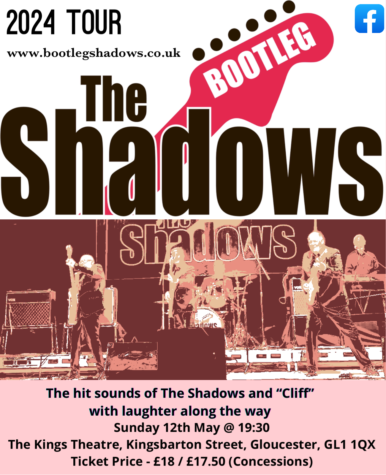 The Bootleg Shadows – Kings Theatre Gloucester